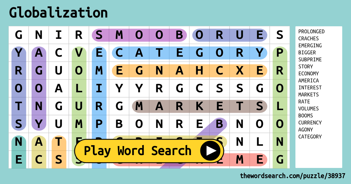Globalization Word Search