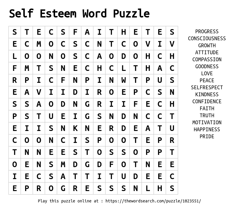 Download Word Search On Self Esteem Word Puzzle download-word-search-on-self-esteem-word-puzzle