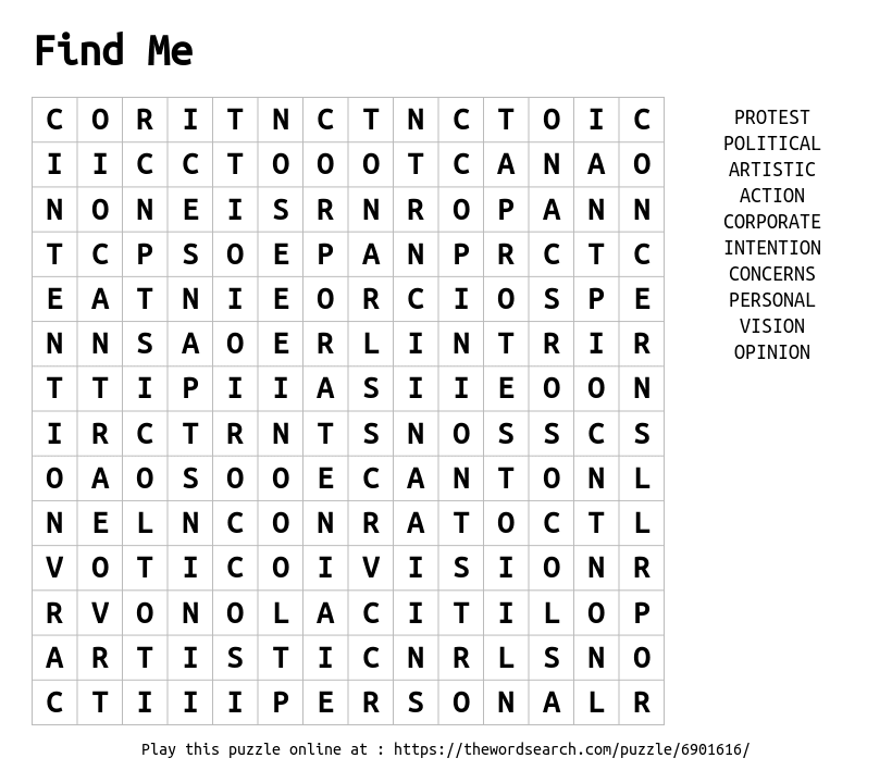 Download Word Search on Find Me