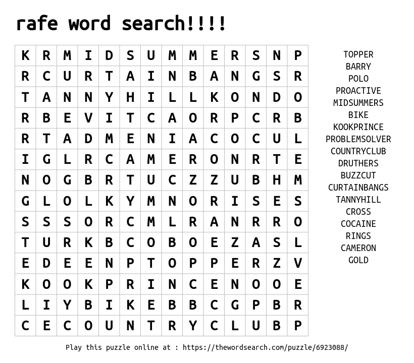 Download Word Search on rafe word search!!!!