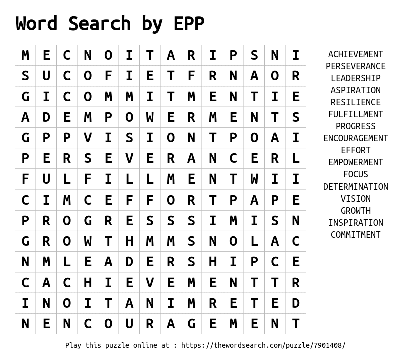 Download Word Search on Word Search by EPP