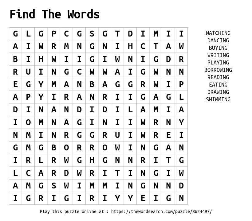 Download Word Search on Find The Words