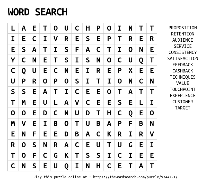 Download Word Search on WORD SEARCH
